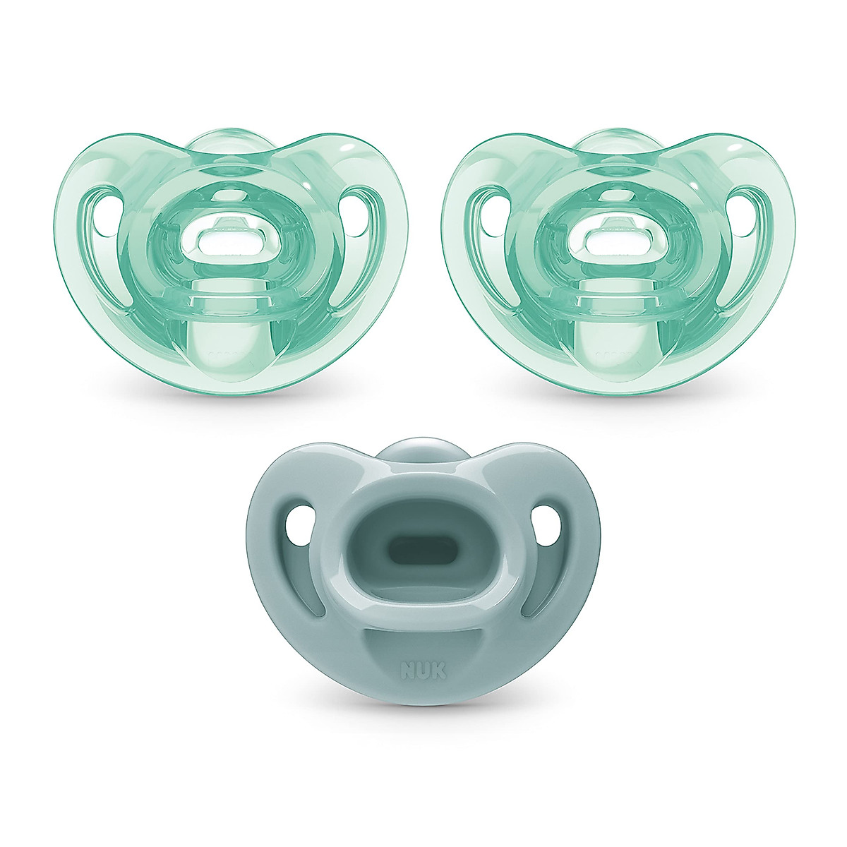 NUK Comfy Orthodontic Pacifiers, 6-18 Months, 3 Pack