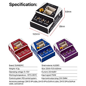 DUMBORC G02 RC Mini Gyroscope Micro Gyros Lightweight Drift Car Balancer for Speed Car/Pull Car/RC Cars