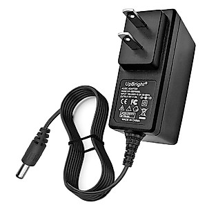 UpBright 9V 1A AC/DC Adapter Compatible with RockJam Rock Jam 561 RJ-561 RJ561-SK 661 RJ-661 RJ661-SK RJ361 RJ5061 61 Key Electronic Keyboard Piano 654 RJ-654 RJ549 RJ 549 49 54 Key DR10010U107 Power