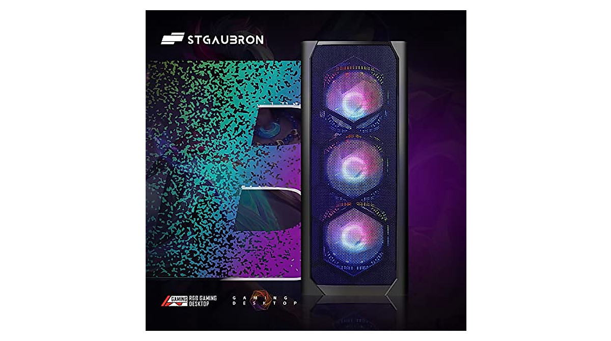 STGAubron Gaming Desktop PC with Intel Core i7 & RTX 580 - Powerful ...