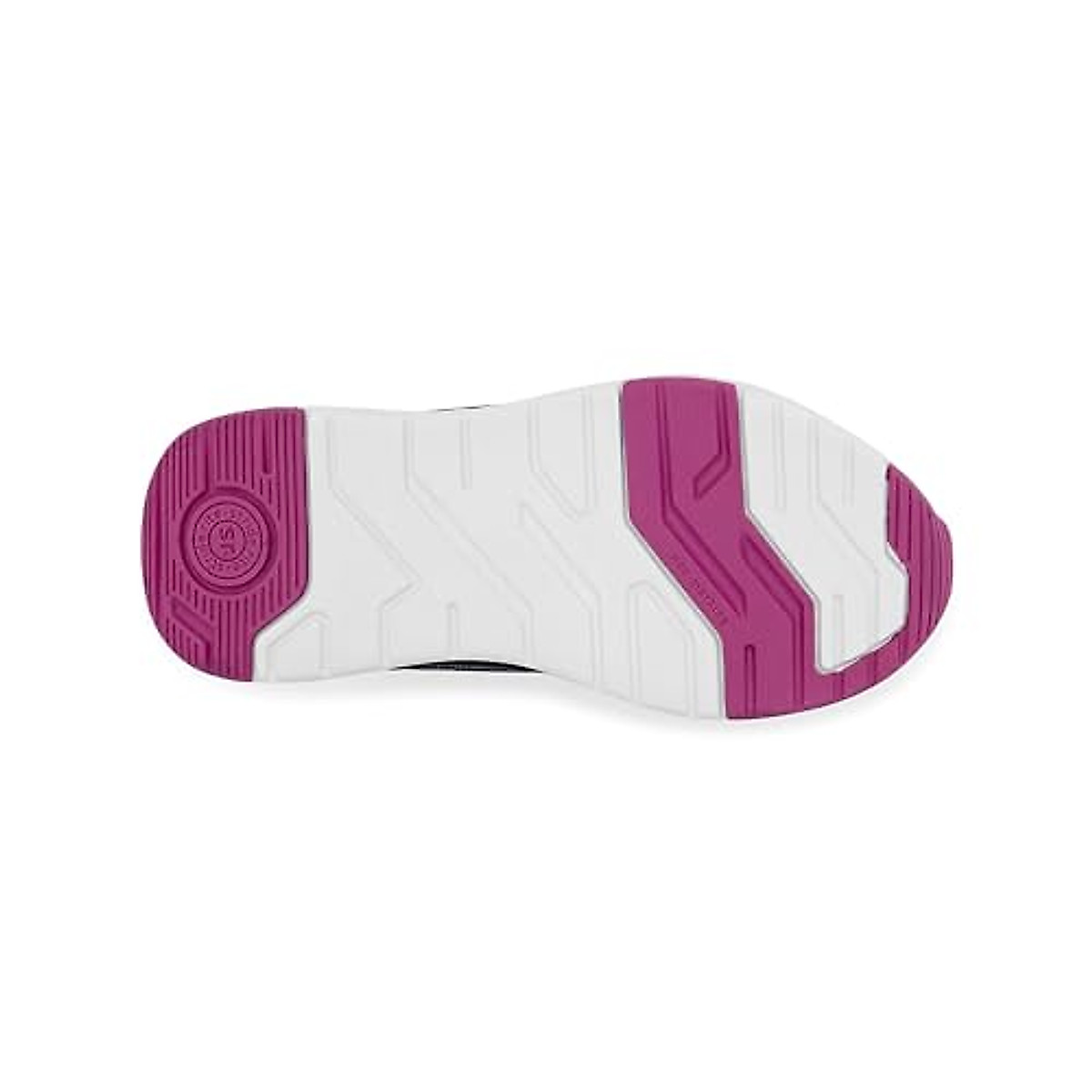 Stride Rite Girls Lighted Cosmic Sneaker, Black Multi, 2 Wide Little Kid