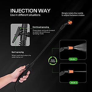 VIVOSUN 3.2 Gallon Lawn and Garden Wheeled Pump Compression Sprayer with Pressure Relief Valve, Labor-Saving Wheel Design
