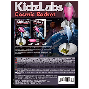 4M Cosmic Rocket Kit, Multi-Colored, One Size