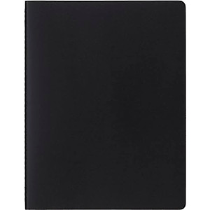 Moleskine Cahier Journal, Soft Cover, XXL (8.5" x 11") Subject Cahier, Black/Kraft Brown, 160 Pages (Set of 2)