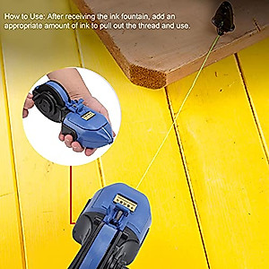 Manual Chalk Reel Chalk Line 30 Meter Carpenter Ink Marker Scribes Woodworking Construction Tools for Chemical Fiber Ink Thread