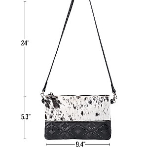 Montana West Wallet Purses for women Crossbody Cellphone Case with Cute Embossed design, Western Wristlet Handbags RLH-024BK