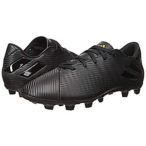 adidas mens Nemeziz 19.4 Flexible Ground Boots Soccer Shoe, Black/Black/Utility Black, 6.5 US