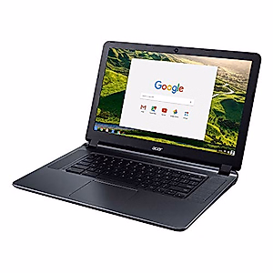 2018 Acer CB3-532 15.6" HD Chromebook with 3x Faster WiFi, Intel Dual-Core Celeron N3060 up to 2.48GHz, 2GB RAM, 16GB SSD, HDMI, USB 3.0, Webcam, 12-Hours Battery, Chrome OS