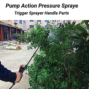 Duokon Pump Action Pressure Sprayer, 1Pc Trigger Sprayer Handle Parts for Garden Agriculture Forestry Home Manage