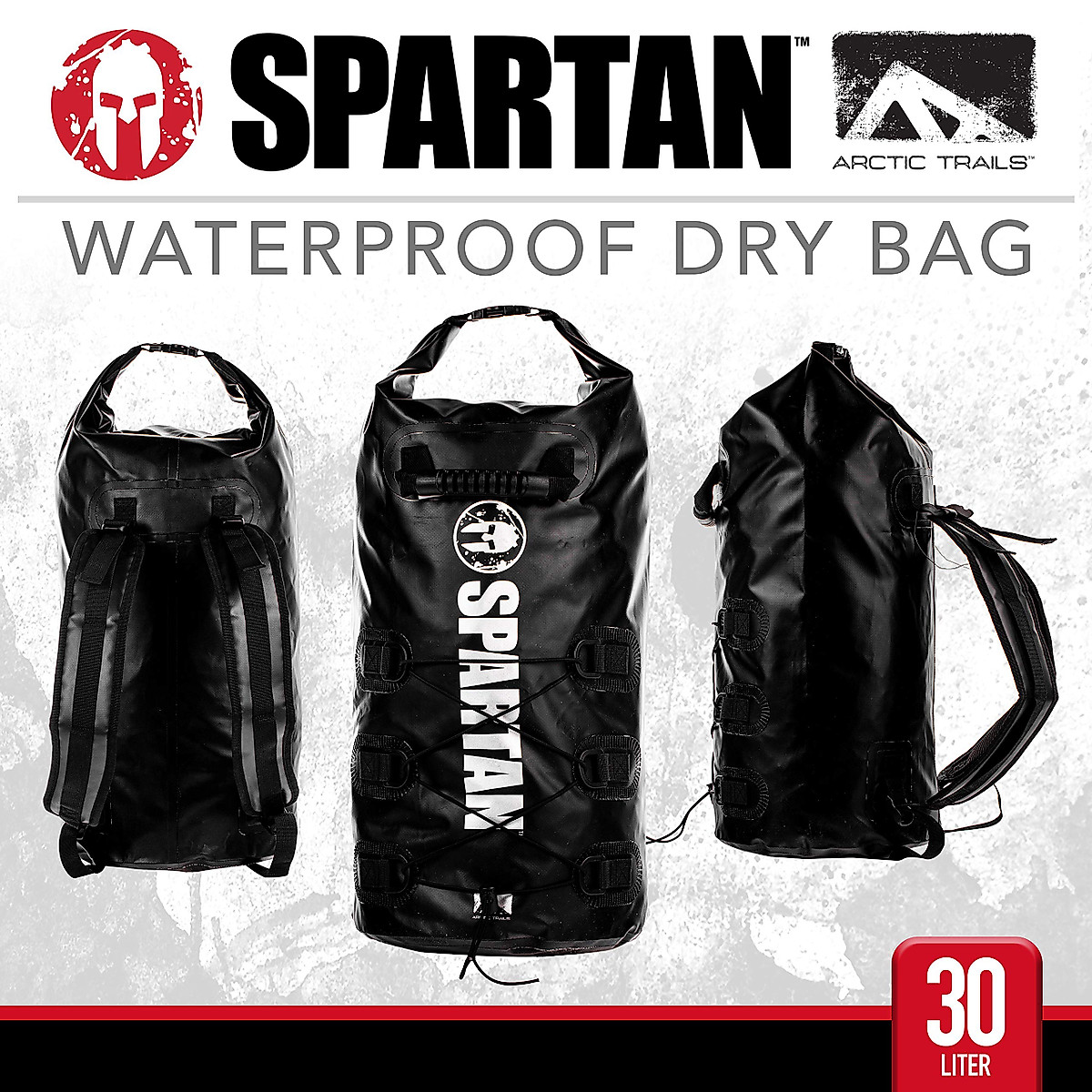 Franklin Sports Spartan OCR 30L Drypack Sack