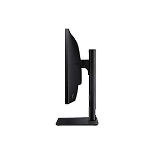 SAMSUNG 27” SR650 Series 1080p Computer Monitor for Business, 75Hz, VGA, HDMI, DisplayPort, USB Hub, Eye Saver Mode, 3-Year Warranty, ‎LS27R650FDNXZA, Black