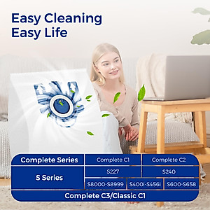 Vacuum Cleaner Bags Fit for Miele Classic C1 Complete C1 C2 C3 S227 S240 S270 S400 S2 S5 S8 Series (9)