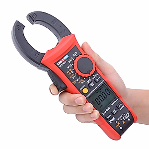 UT219DS Digital Clamp Meter 6000 Counts LCD Clamp Meter Voltage Current Resistance Tester Used to Measure Current Voltage Temperature Capacitance Resistance Diodes