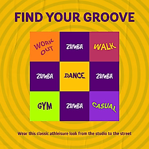 ZUMBA Women's Energy Sleeveless Crop Top, Large, Caution