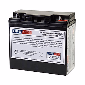 UPSBatteryCenter® 12V 18Ah Replacement Battery for Champion 100155 Portable Generator 7200W/9000W