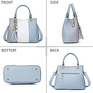 Handbags for Women with Multiple Internal Pockets in Pretty Color Combination