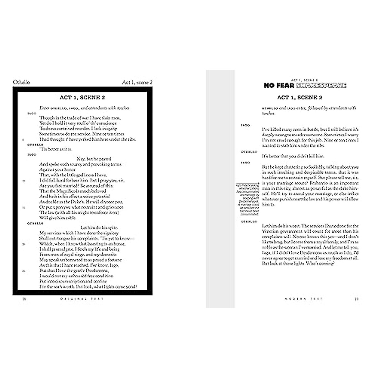 Othello: No Fear Shakespeare Side-by-Side Plain English (Volume 9)