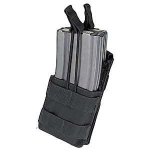 Condor Elite MA42-002 Single Stacker M4 Mag Pouch Black