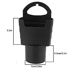 Heart Horse 2Pcs Car French Fries Cup Holder Car French Fries Holder Universal French Fries Cup Holder for Vent