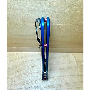 Generic Brandy Red, Aluminum Blade Stop Barrel Bushing Compatible For Benchmade Mini/Full Size Bugout 1pc MADE IN USA, Silver, 13018