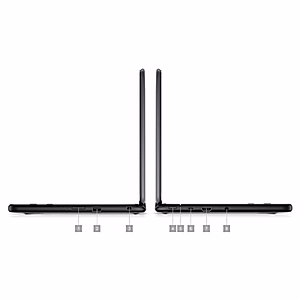 Dell Chromebook 11 3110 2-in-1 (2022) | 11" HD Touch | Core Celeron - 32GB SSD - 8GB RAM | 2 Cores Chrome OS (Renewed)