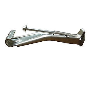 6" Aluminum Heavy Duty Hang Fast Hidden Spouting Gutter Hanger (10 pack)