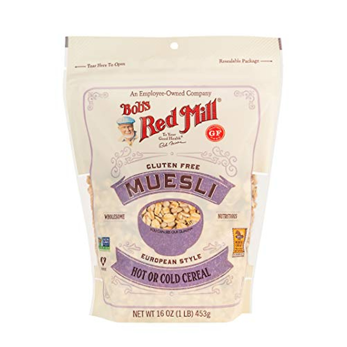 Bob's Red Mill Gluten Free Muesli Cereal, 16-ounce (Pack of 4)