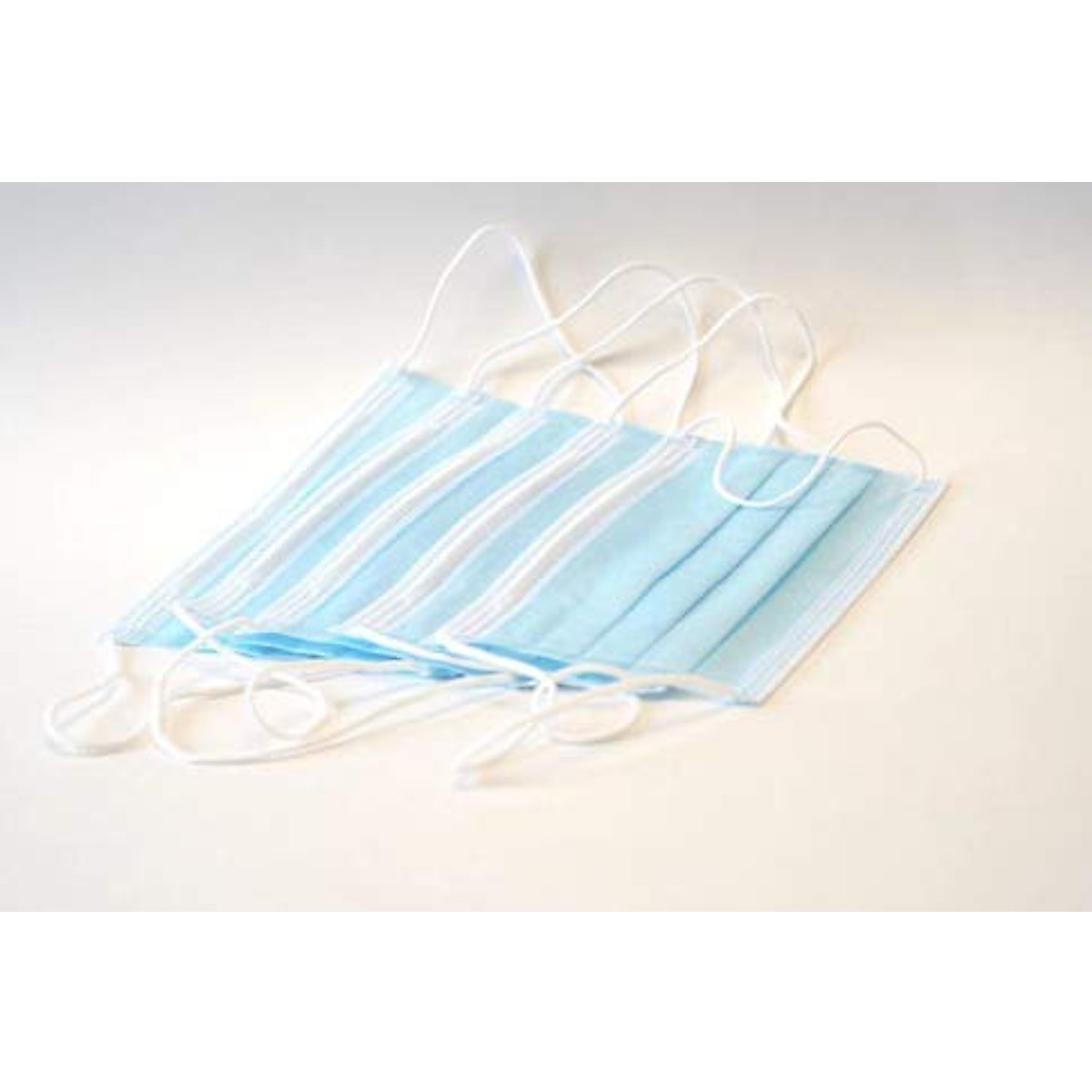 50 PCS Disposable Face Mask, 3 Layers Filter Non-Woven Anti Dust Ear Loop Comfort