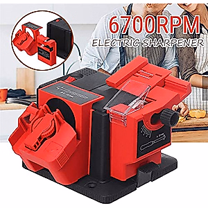 Universal Sharpening Station, Multifunctional Sharpener Professional Knife & Chisel & HSS Drill Electric Multitask Sharpening Machine