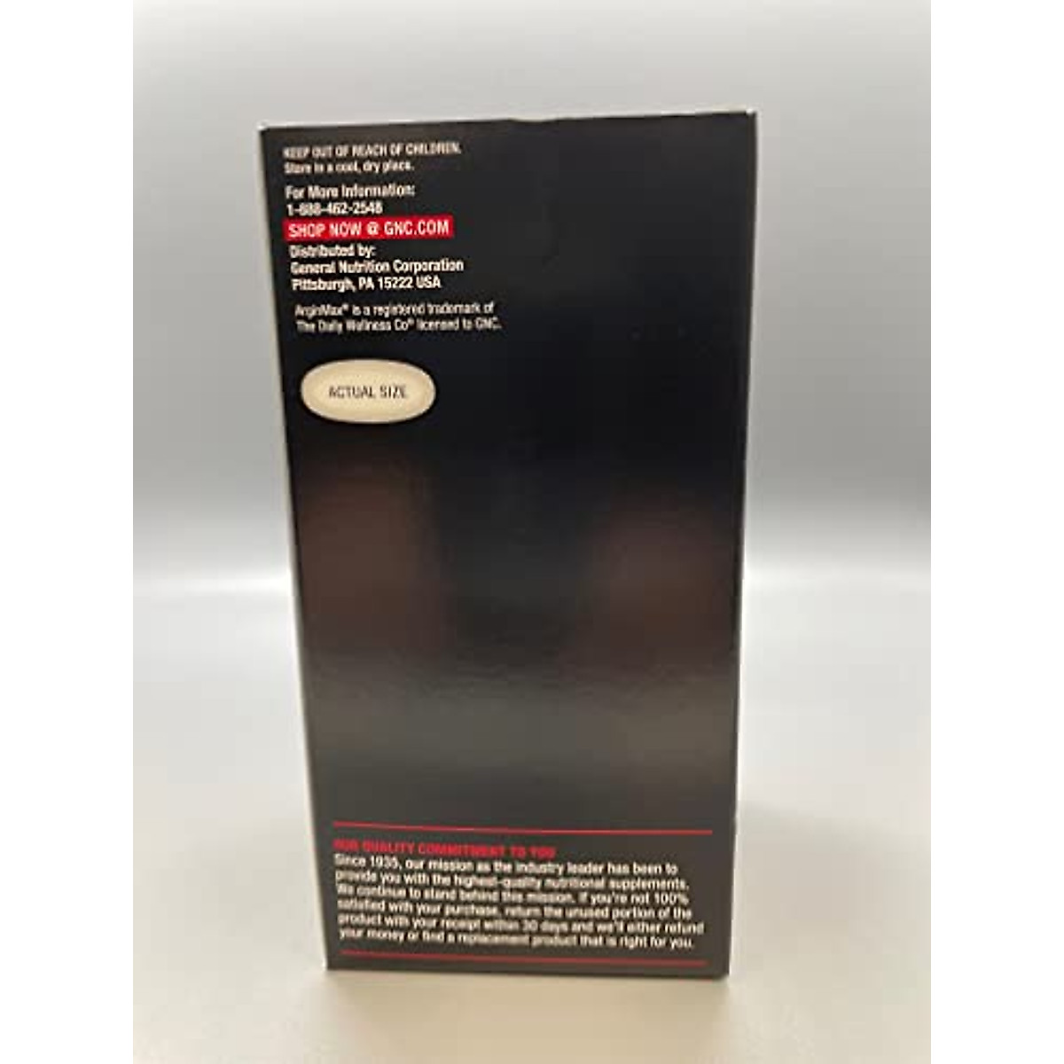 GNC Mens Arginmax, Sexual Health Formula for Men - 180 Caplets