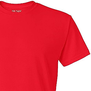 Gildan Men's DryBlend Classic T-Shirt, Red, Large