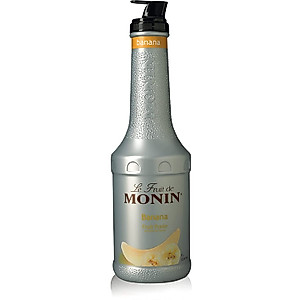 Monin Banana Puree Fruit Puree, 1 Liter (01-0407) Category: Drink Syrups