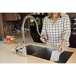 Pacific Bay Rainier Pull-Down Kitchen Sink Faucet (Chrome)