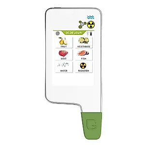Home Kitchen Nitrate Tester, 6 in 1 Counter Pesticide Residue Detector, Nitrate Tester Fruit Vegetable Meat, Nitrate Tester Geiger Counter dosimeter
