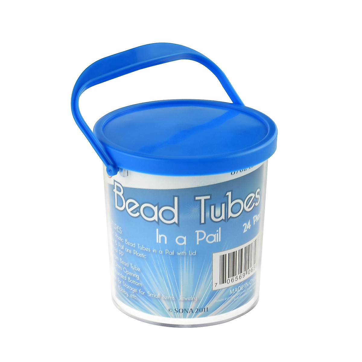 SE Bead Tubes in Pail with Lid (24 Count) - 87024DB-TUBE