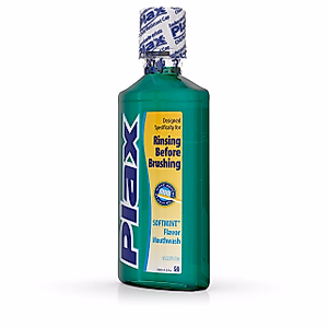 Plax Advanced Formula Plaque Lossening Rinse, Soft Mint, 16 Fl. Oz