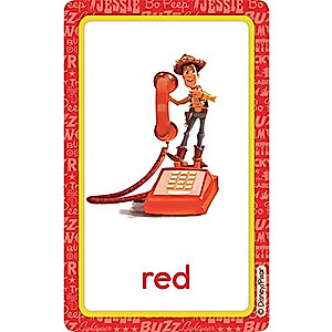 Disney Learning Toy Story 4 BIG Colors and Shapes Flash Cards for Toddlers 2-4 Years, Shapes Flash Cards, Preschool-1st Grade, Shapes and Colors Flash Cards with Reading and Math Readiness