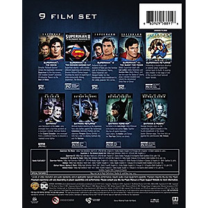 Batman & Superman 9-Film Set (BD) [Blu-ray]