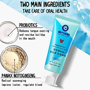 MANAM Tongue Scraper, Mint Tongue Cleansing Gel and Tongue Cleaner Brush, Mouth Scrubber, Fight Bad Breath, Oral Hygiene, Fresher Breath in Seconds (50G (Pack of 1))
