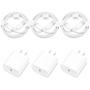 Kassdin iPhone 14 13 Fast Charger, 3 Pack PD 20W USB C Wall Charger Power Adapter with 6FT Type C to Lightning Fast Charging Data Sync Cable Cord Compatible for iPhone 14 13 12 11 Pro Max XS XR X 8