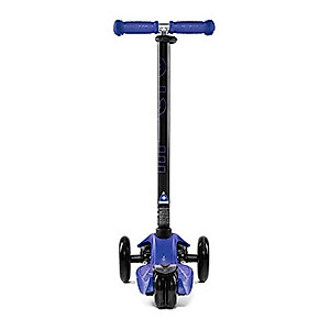 Micro Kickboard - Maxi Original 3-Wheeled, Lean-to-Steer, Swiss-Designed Micro Scooter for Kids, Ages 5-12 (Blue)