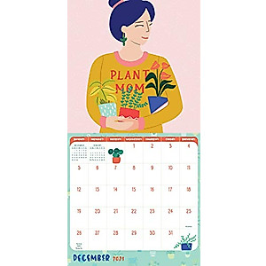 Crazy Plant Lady Mini Wall Calendar 2021