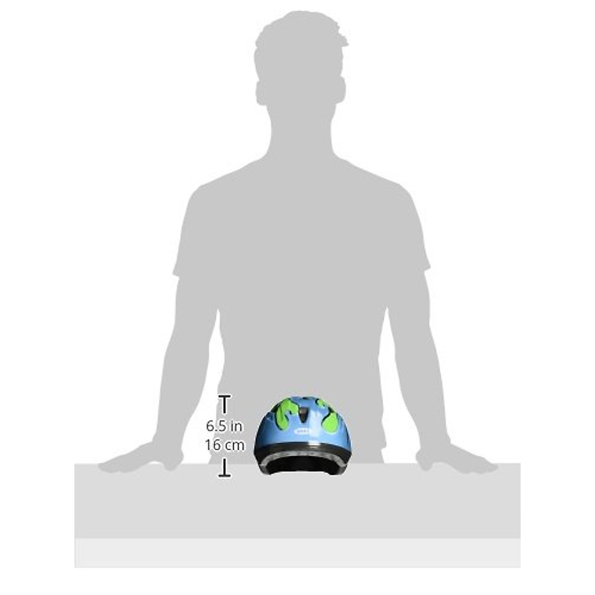 BELL Bell 7063263 Infant Blue Goo Sprout Helmet , 47-52cm