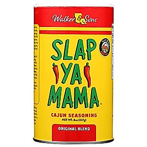 Walker & Sons Slap Ya Mama, Cajun Seasoning, 8 Oz Can