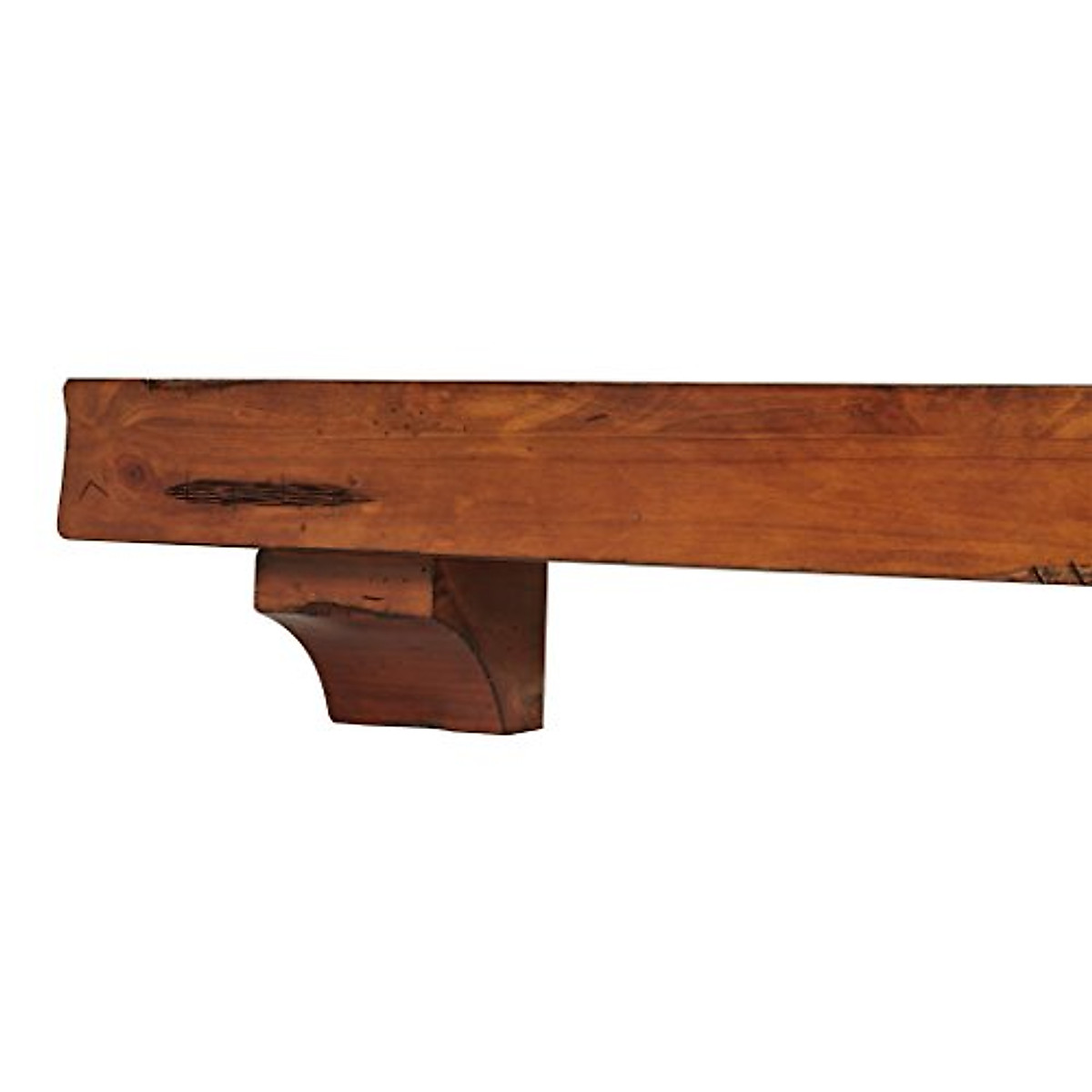 Pearl Mantels 412-60-50 Shenandoah Pine 60-Inch Fireplace Mantel Shelf, Rustic Medium