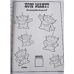 Toy Story 4 Gigantic 224 Page Coloring Book - 7.75 x 10.75 Inches