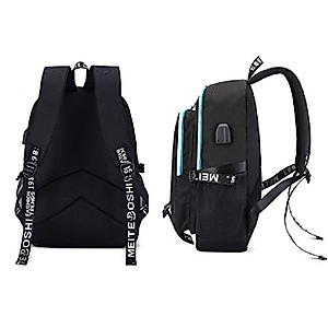 JUSTGOGO Korean KPOP ATEEZ Backpack Daypack Laptop Bag School Bag Mochila Bookbag