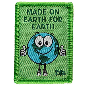 DIME BAGS Interchangeable Patches | Patches for Dime Bags Customization (Recycle, Sirron Norris Wave, Made on Earth)