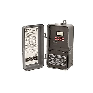 NSI DG100A Series DG100 Multipurpose Control 365/7 Day Time Switch, 120-277 VAC Input Supply, 1 Channel, DPDT Output Contact