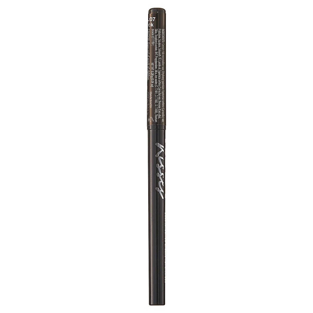 Ruby Kisses Auto Lip Liner Pencil, Long Lasting, Smooth Application Mechanical Lip Liner Pencil (Black)